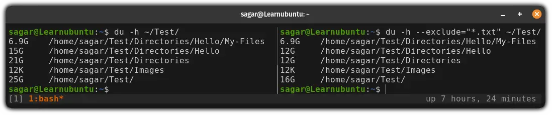 Using Du Command In Ubuntu To Get Directory Size