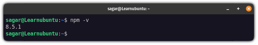Install NPM On Ubuntu