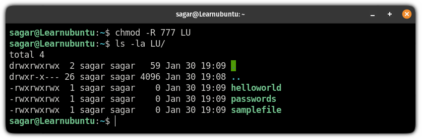 Use The Chmod Command On Ubuntu