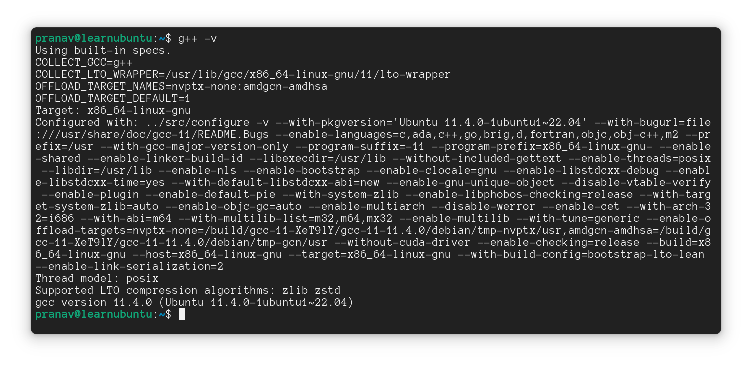How to Install g++ in Ubuntu