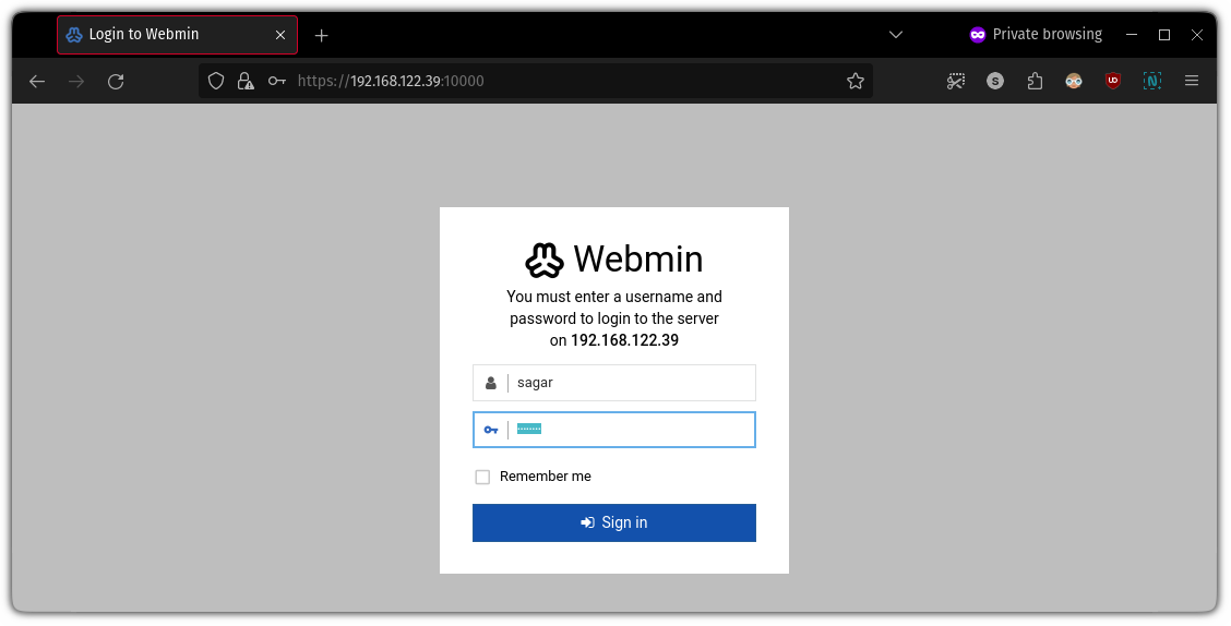 Install and Use Webmin on Ubuntu