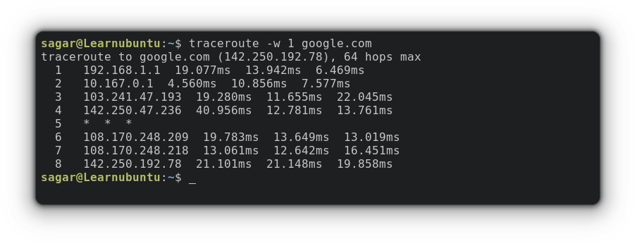 How To Install And Use Traceroute On Ubuntu