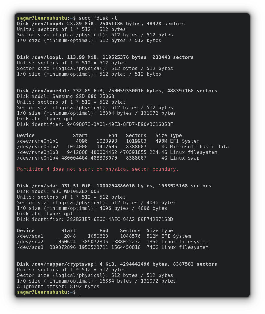 How To List Drives In Ubuntu Command Line