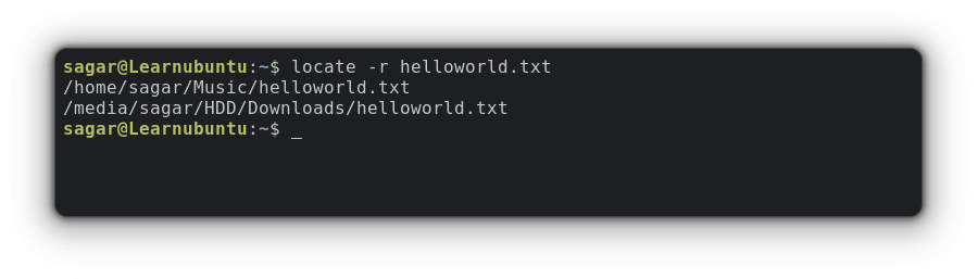 Use Locate Command to Quickly Find Files in Ubuntu