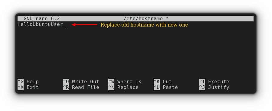 Change Hostname in Ubuntu Command Line