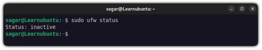 How to Check the Firewall Status in Ubuntu