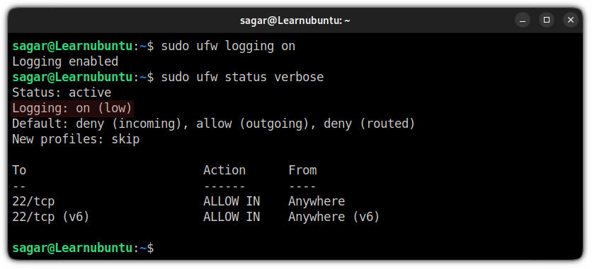 How to Check UFW Firewall Logs in Ubuntu