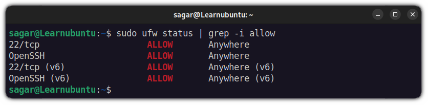 How to Check the Firewall Status in Ubuntu