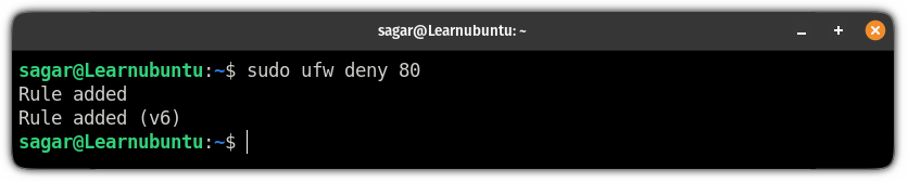 Using UFW Firewall Commands in Ubuntu