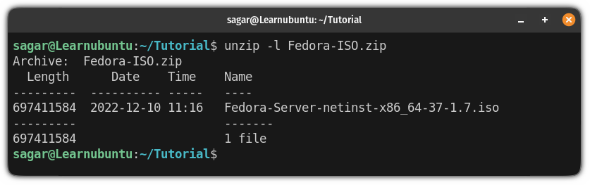Unzip Files in Ubuntu Command Line