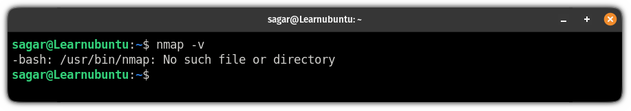 Install nmap on Ubuntu