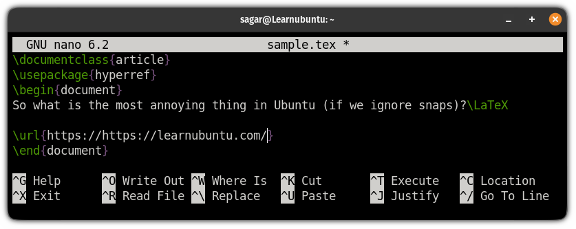 Install LaTex on Ubuntu