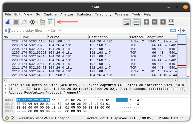 Install Wireshark on Ubuntu