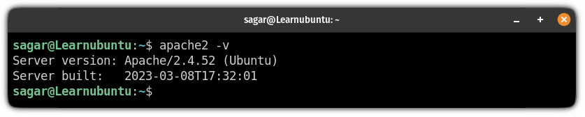Install Apache on Ubuntu