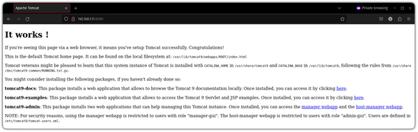 Install Apache Tomcat 9 on Ubuntu