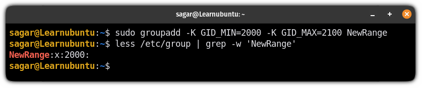 How to Add New Groups in Ubuntu