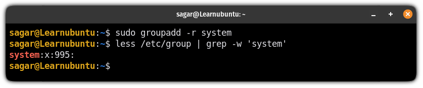 How to Add New Groups in Ubuntu