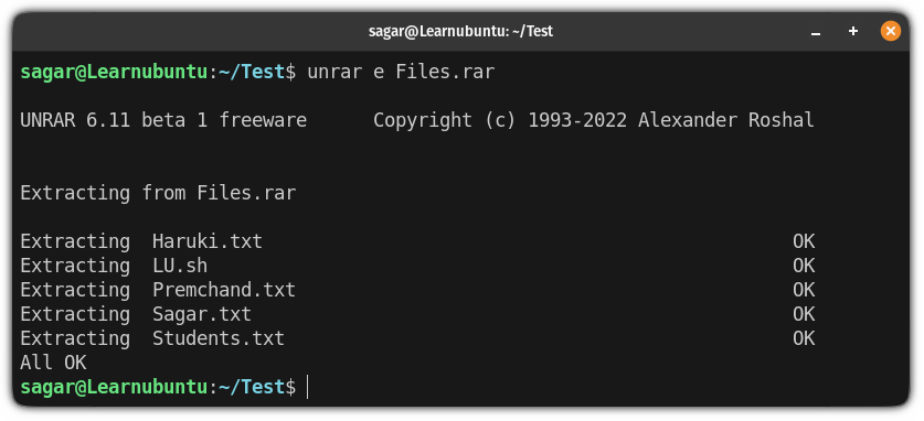 Use Unrar In Ubuntu use-unrar-in-ubuntu