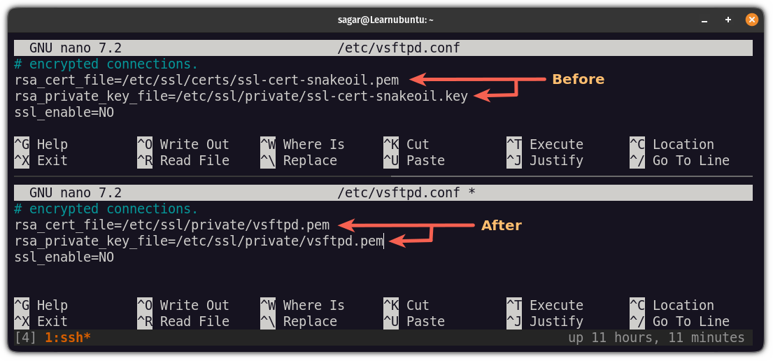 Install and setup FTP server on Ubuntu