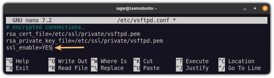 Install and setup FTP server on Ubuntu