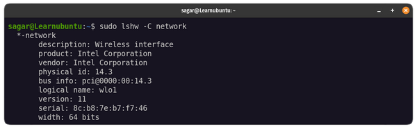 How to List Network Interfaces in Ubuntu