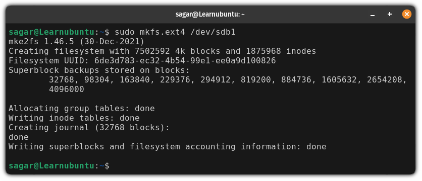 dd command Examples in Ubuntu