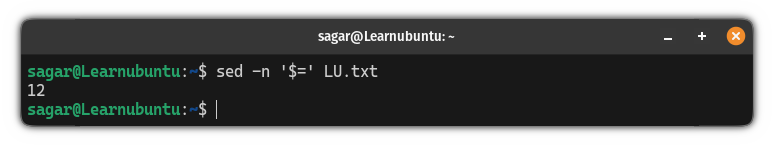 Count Lines in a File in Ubuntu Command Line