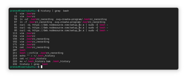 How to Clear Bash History