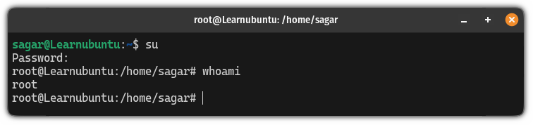 How to Switch to Root User in Ubuntu