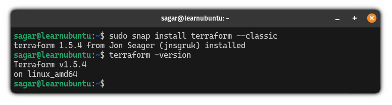 Install Terraform on Ubuntu