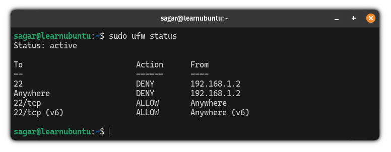 How to Block and Unblock IP Address Using UFW in Ubuntu