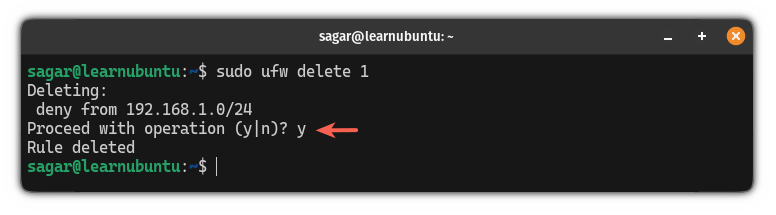 How To Block And Unblock Ip Address Using Ufw In Ubuntu