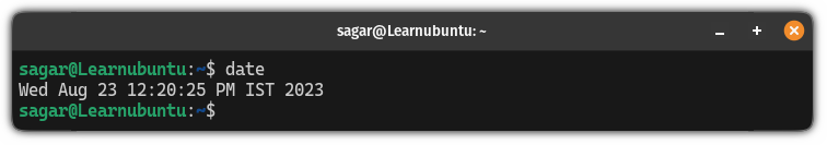 Get Current Date and Time in Ubuntu Command Line