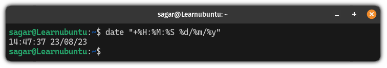 Get Current Date and Time in Ubuntu Command Line
