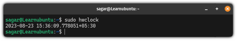 Get Current Date and Time in Ubuntu Command Line