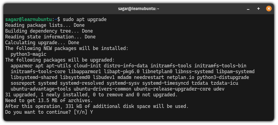 How to Update Packages in Ubuntu
