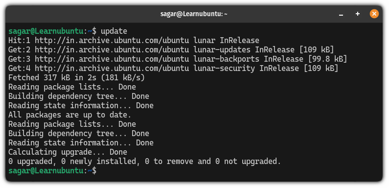 Create Custom Commands In Ubuntu