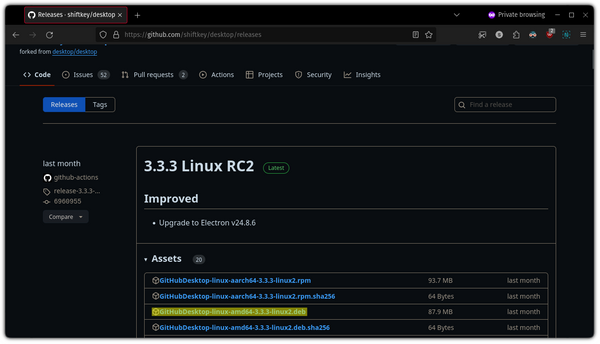Install GitHub Desktop on Ubuntu