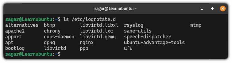 How to Enable log rotation in Ubuntu